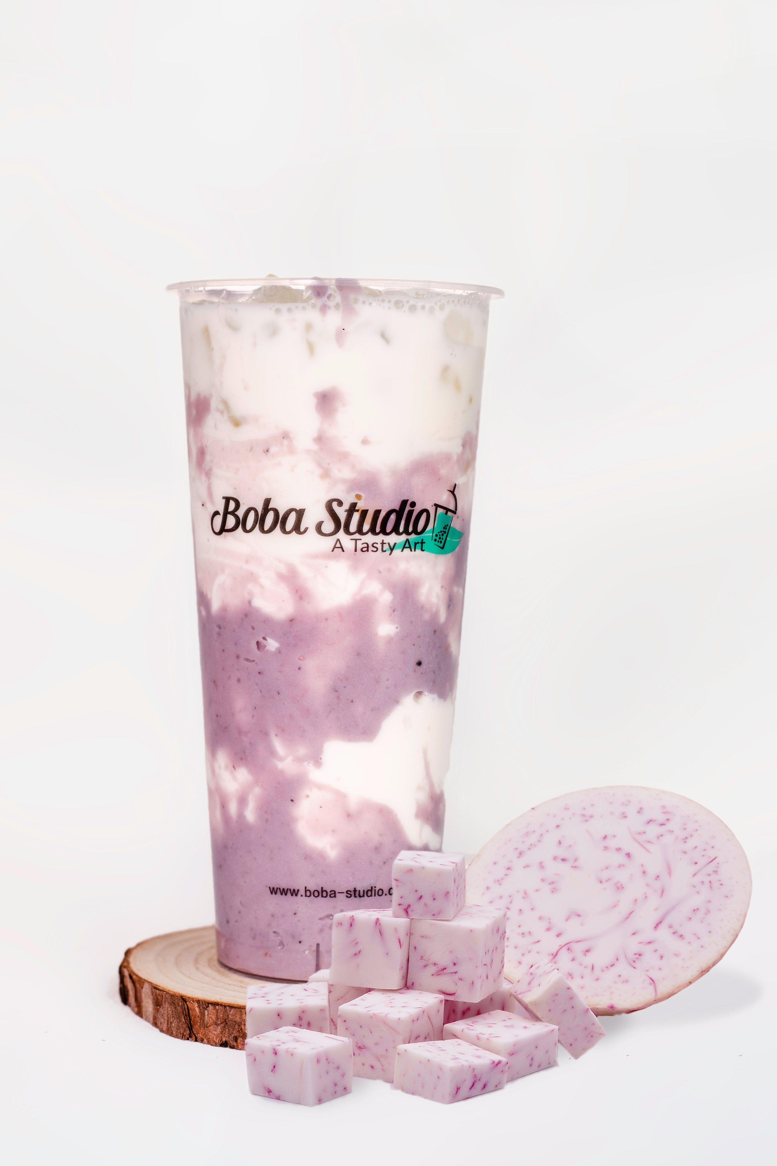 Natural Fresh Taro Milk Bar (Caffeine Free) | Boba Studio